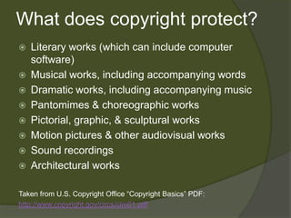 Copyright: The Rights and Wrongs | PPT