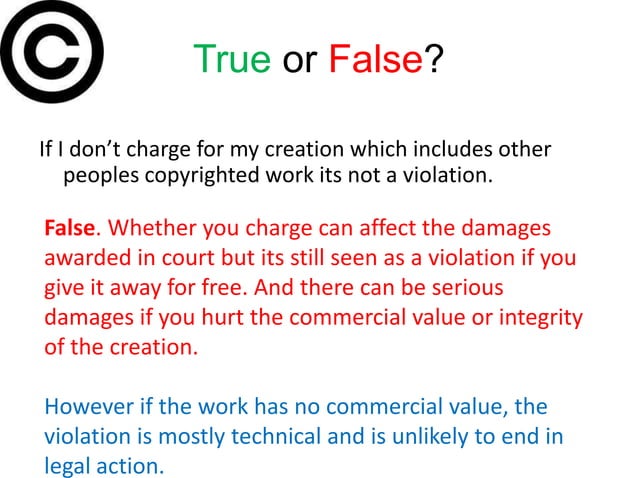 Copyright Presention | PPT