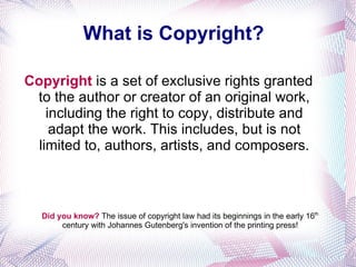 Copyright | ODP | Video Production | Content Production