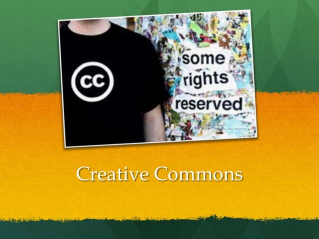 IP, Copyright and Creative Commons | PPT