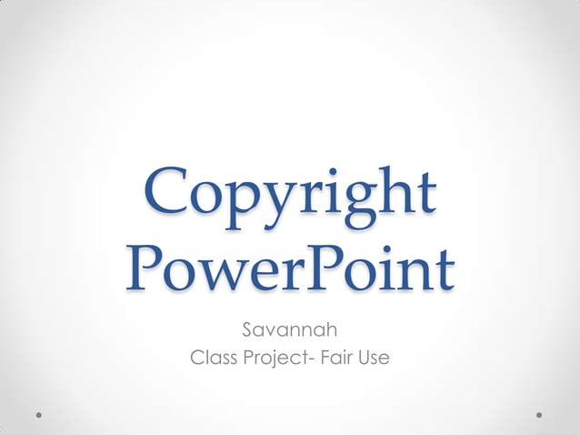 Copyright | PPT