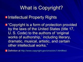 Copyright and Fair Use | PPT