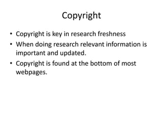 Copyright | PPT