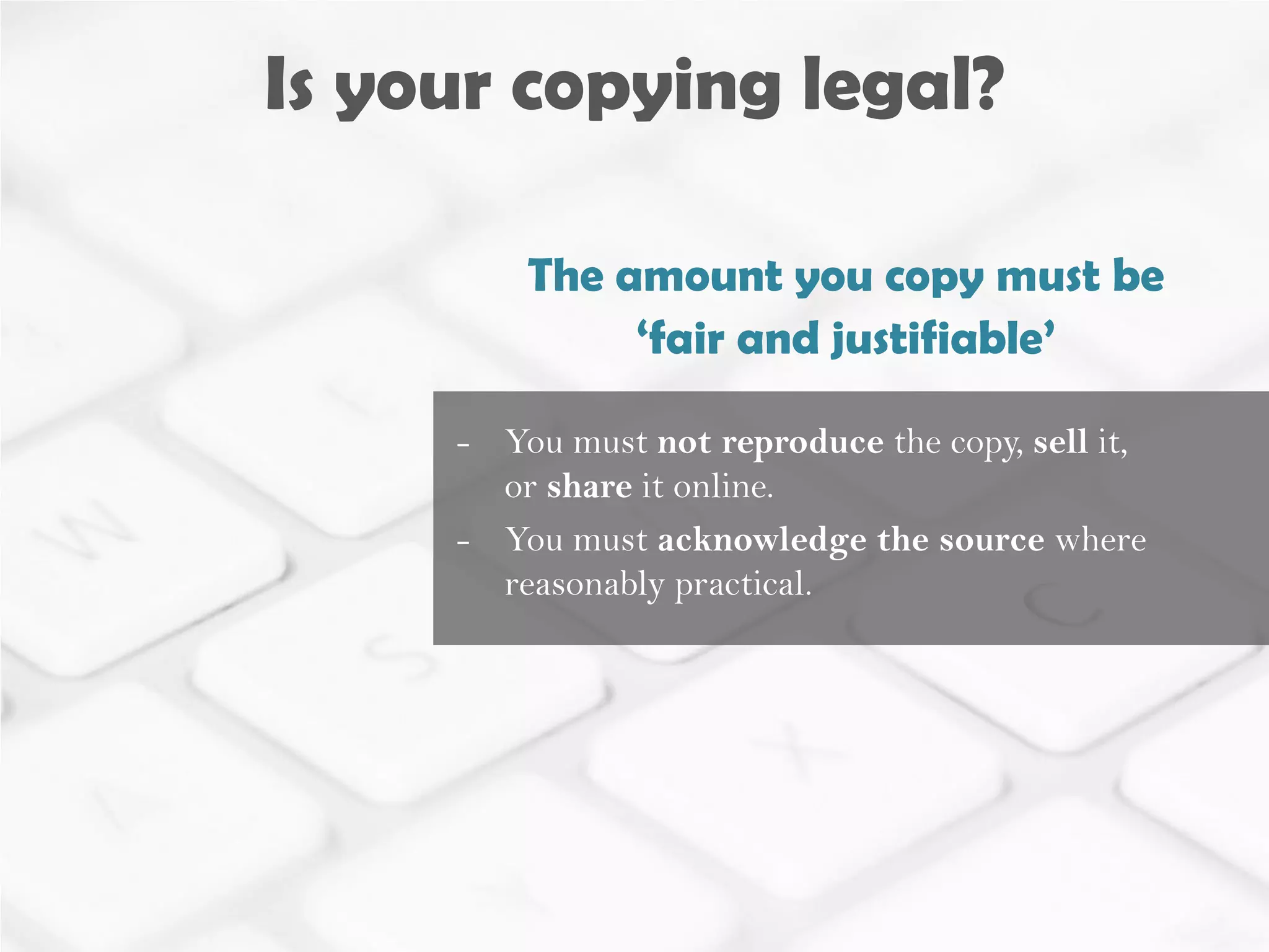 A brief introduction to Copyright | PPT