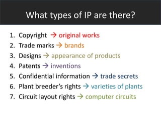 IP & Copyright - it's not black & white | PPT