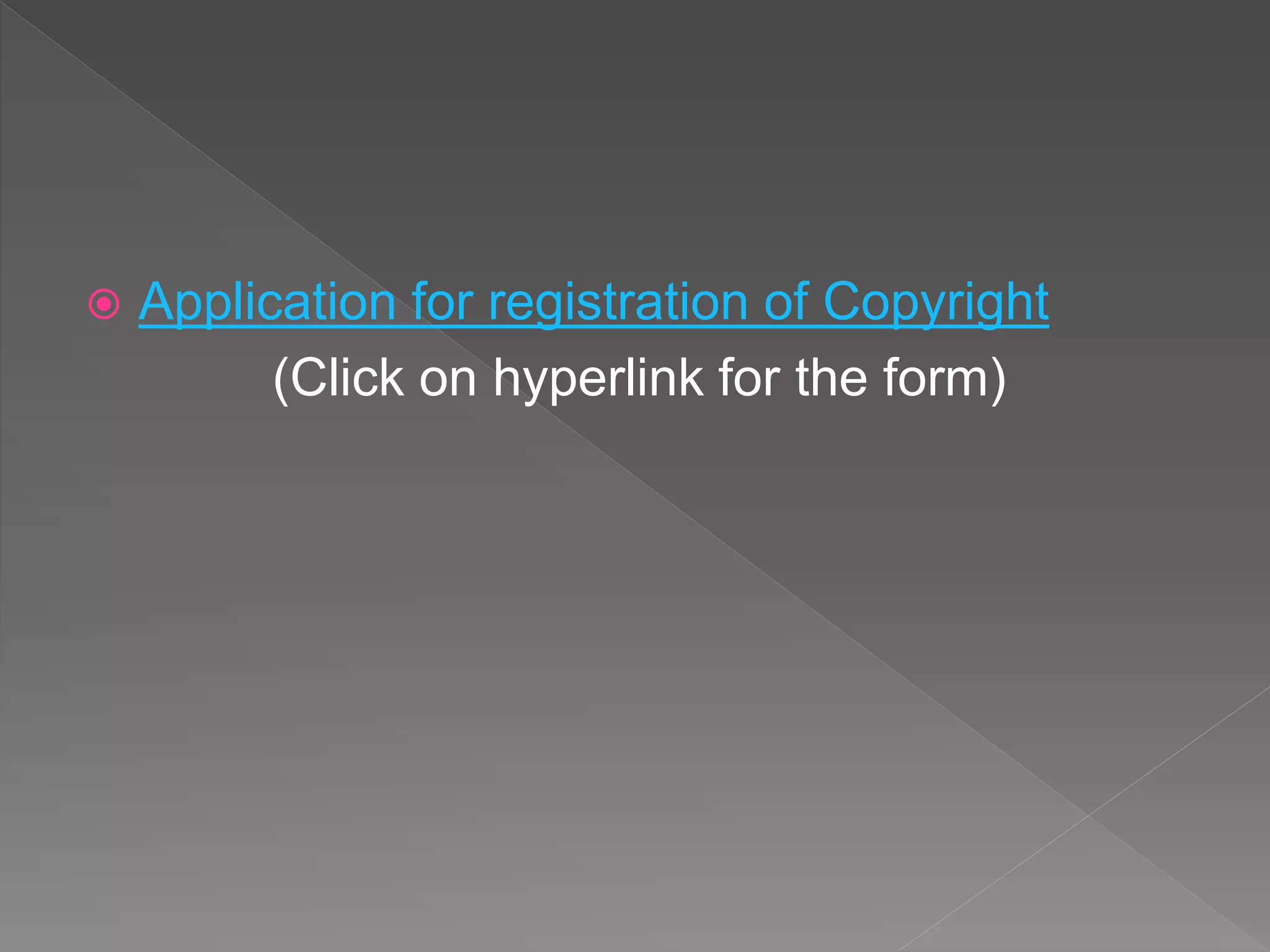 Copyright Laws In India | PPTX