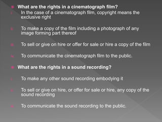 Copyright Laws In India | PPTX