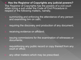 Copyright Laws In India | PPTX