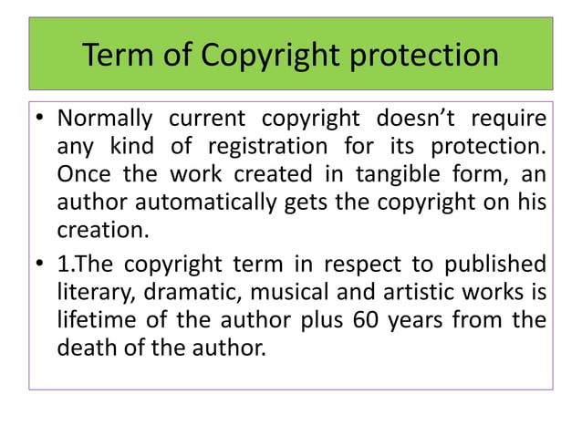 Copyright | PPTX