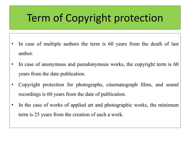 Copyright | PPTX