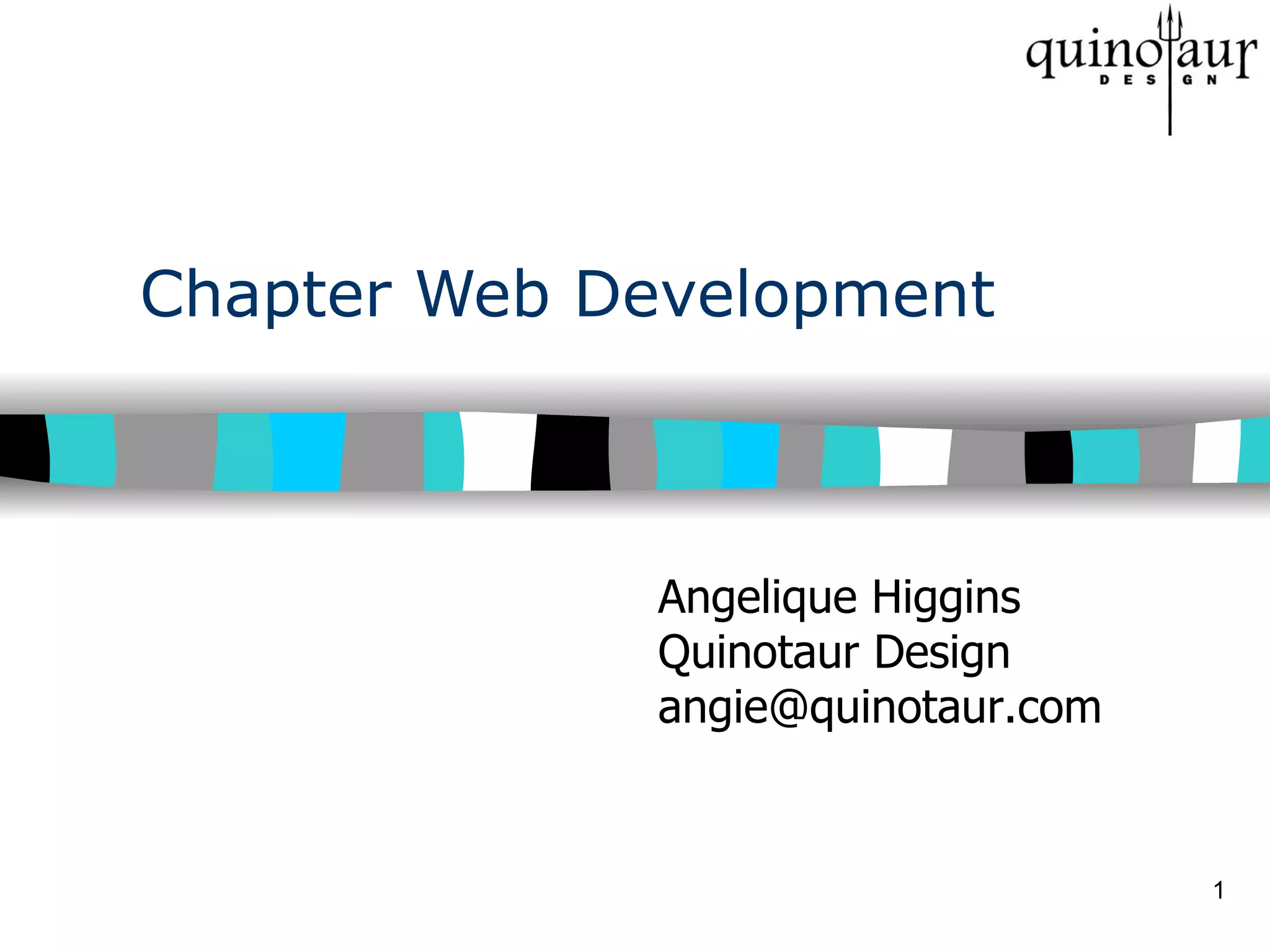 Copyright, 1999 © Quinotaur Design. All rights reserved. | PPT | Web ...