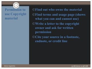 Copyright aangelettie | PPT