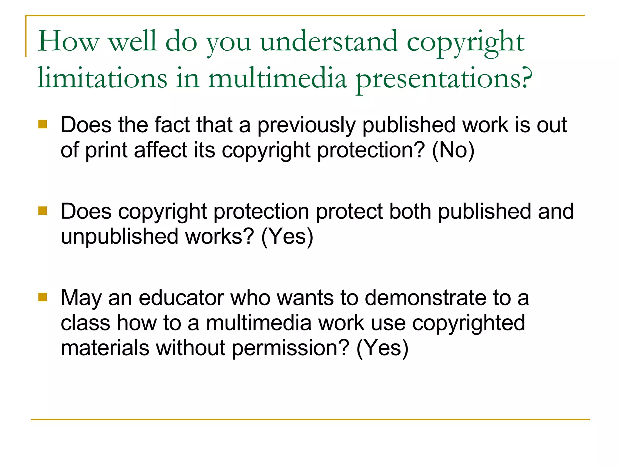 Copyright And The Internet | PPT