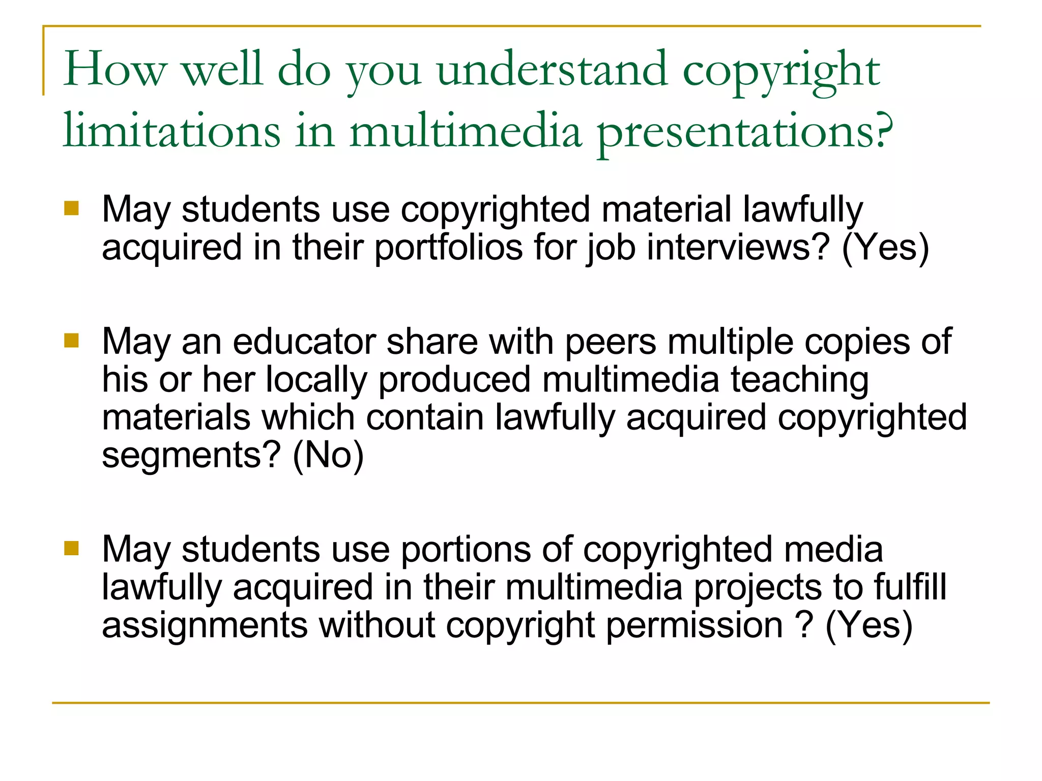 Copyright And The Internet | PPT