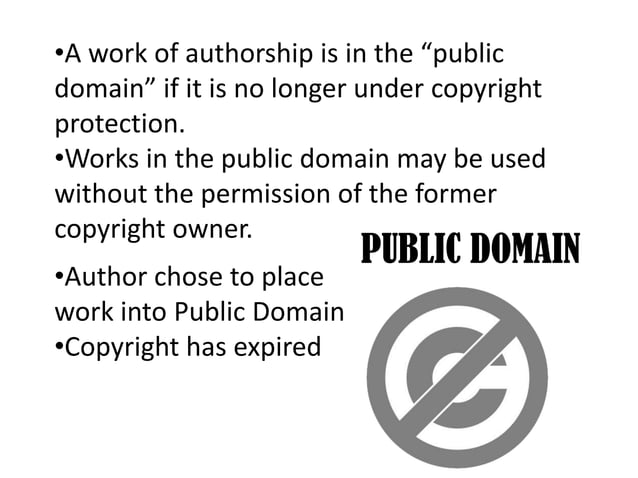 Copyright Creative Commons | PPT