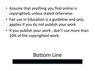 Copyright Creative Commons | PPT