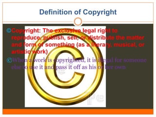 Copyright cs | PPT