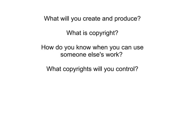 A Quick Introduction to Copyright | PPTX
