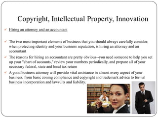 Copyright, Intellectual Property, Innovation | PPT