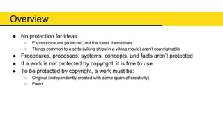 Copyright: Knowing, Applying Copyright Law | PPT