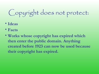 Copyright Presentation | PPT