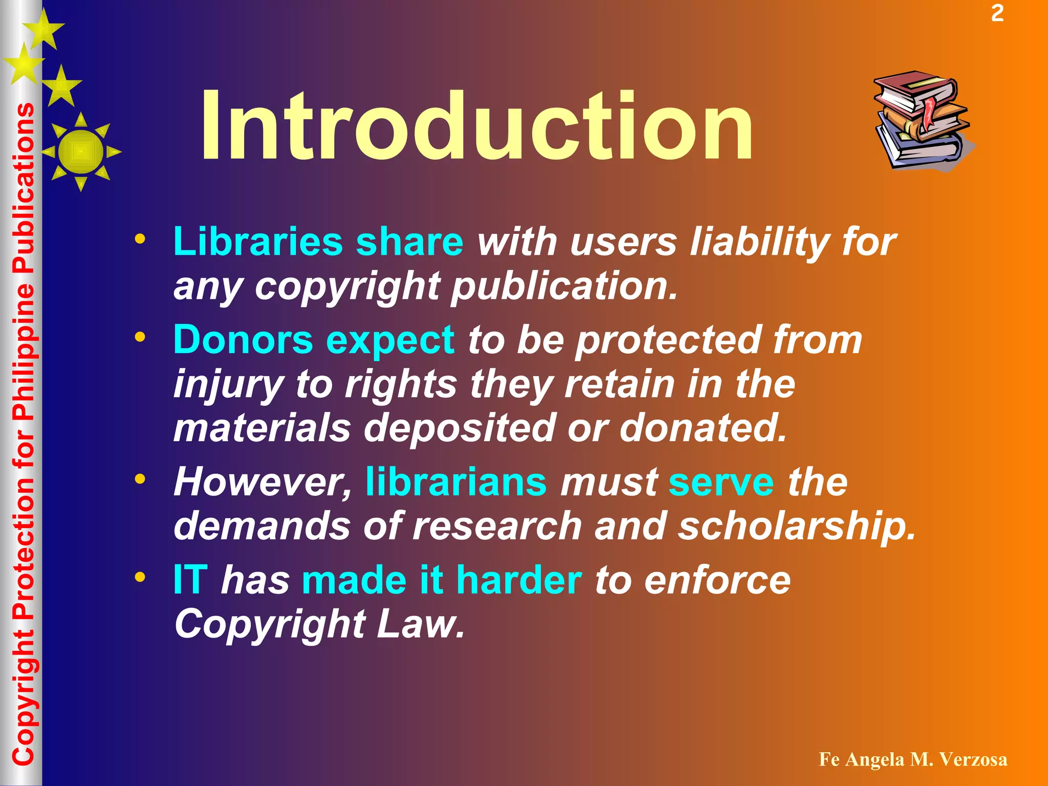 Copyright Protection for Philippine Publications | PPT