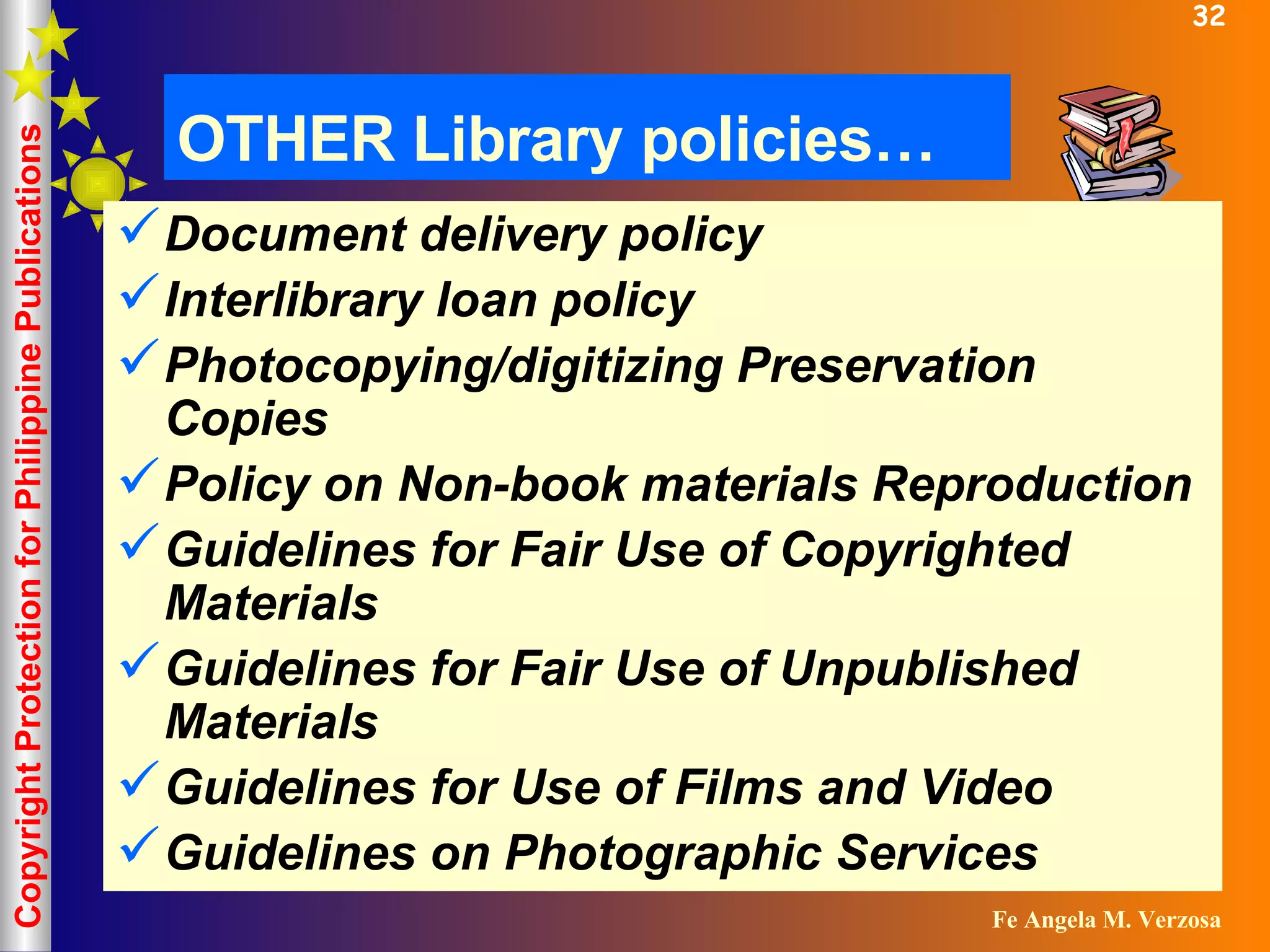 Copyright Protection for Philippine Publications | PPT