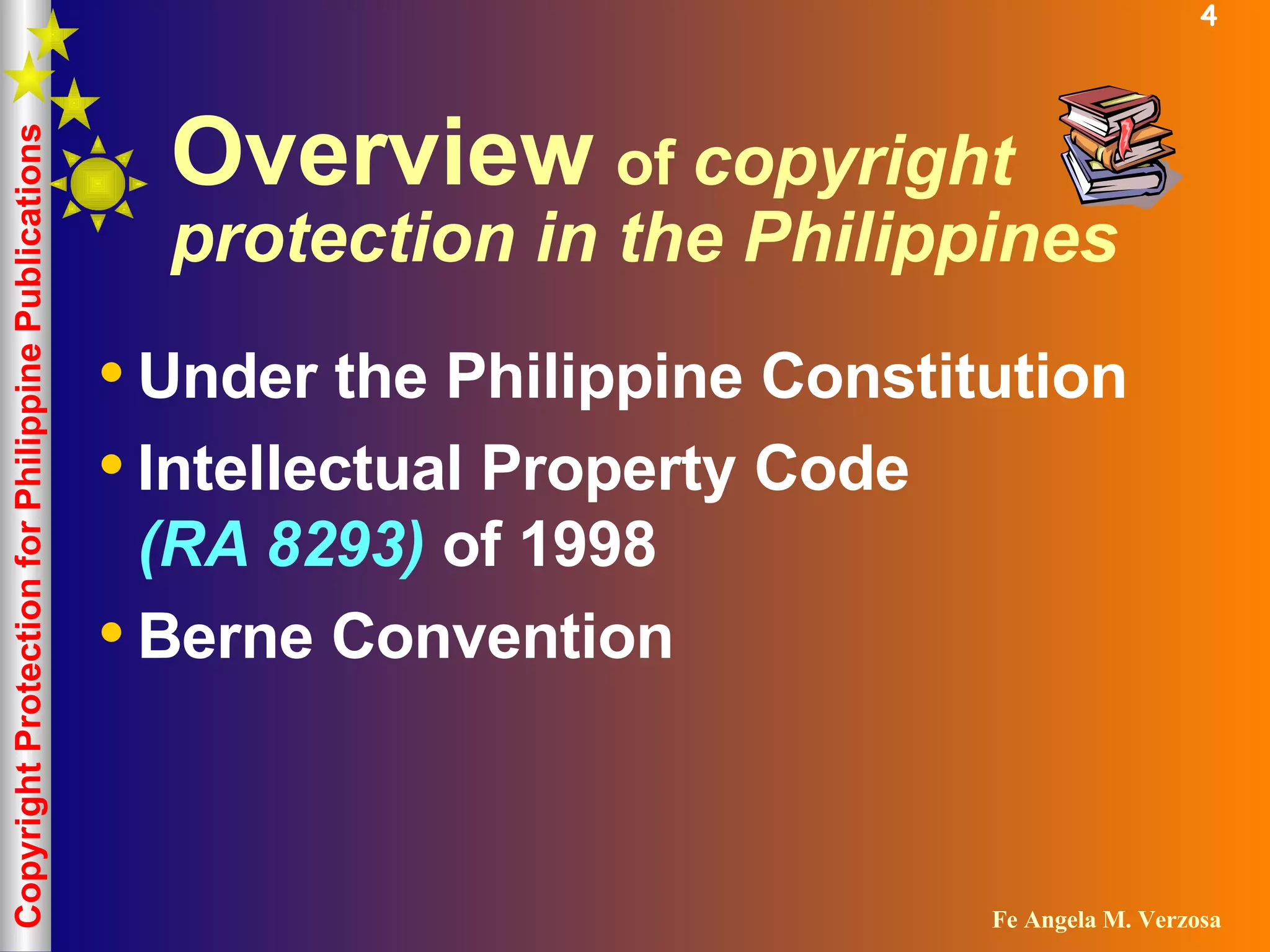 Copyright Protection for Philippine Publications | PPT