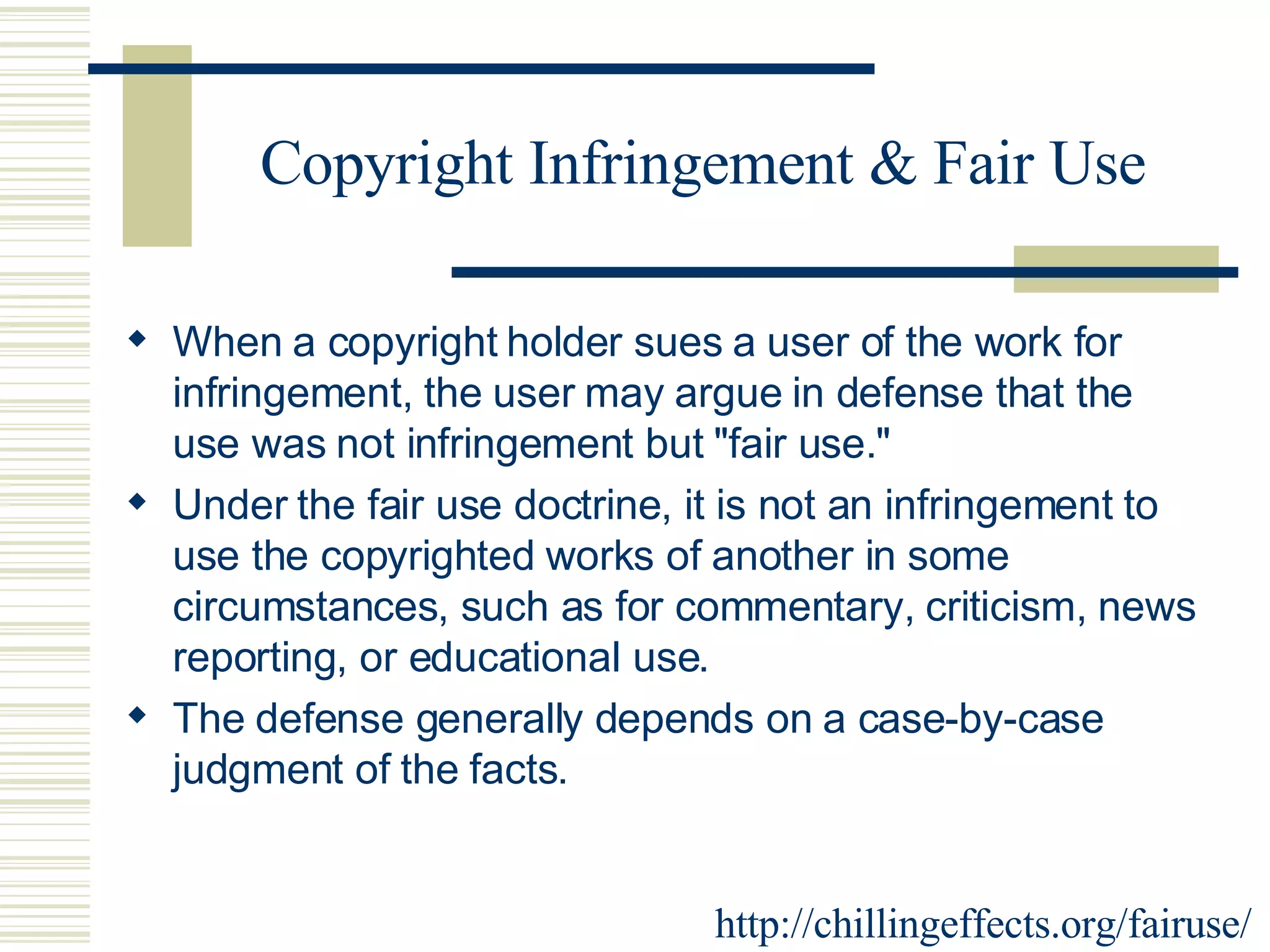 Copyright & The Evolution Of Creative Commons | PPT