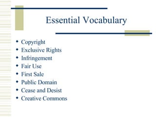 Copyright & The Evolution Of Creative Commons | PPT