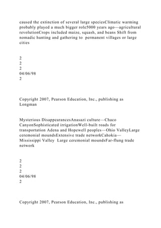 Copyright 2007, Pearson Education, Inc., publishing as Longm.docx