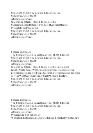 Copyright © 2008 by Pearson Education, Inc.Columbus, Ohi.docx