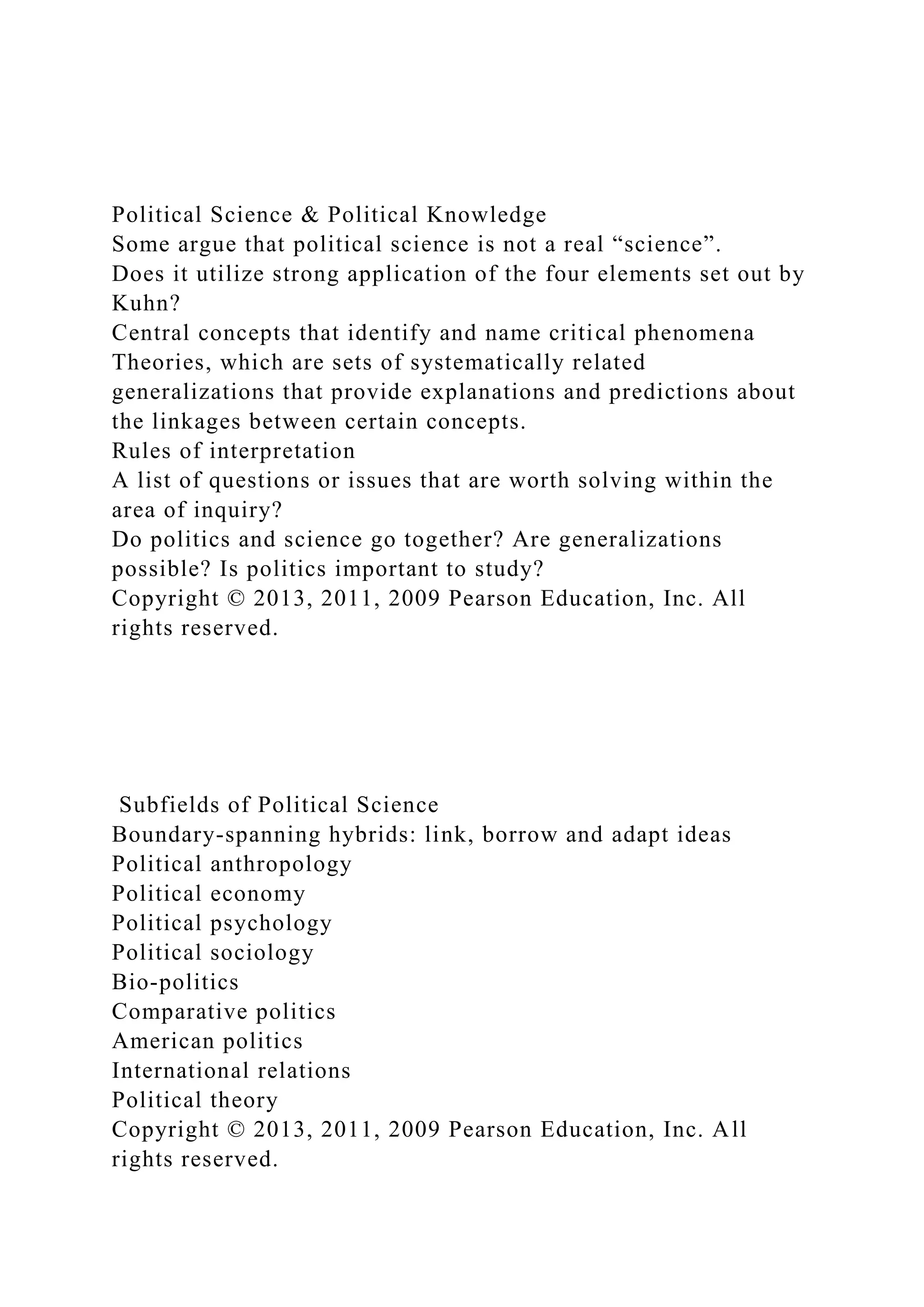 Copyright © 2013, 2011, 2009 Pearson Education, Inc. All right.docx