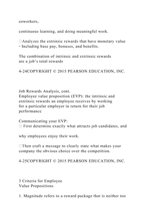 COPYRIGHT © 2015 PEARSON EDUCATION, INC. 1-1Chapter 4 .docx