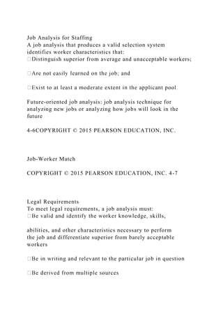 COPYRIGHT © 2015 PEARSON EDUCATION, INC. 1-1Chapter 4 .docx