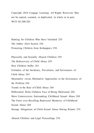 Copyright 2016 cengage learning. all rights reserved. may not | DOCX