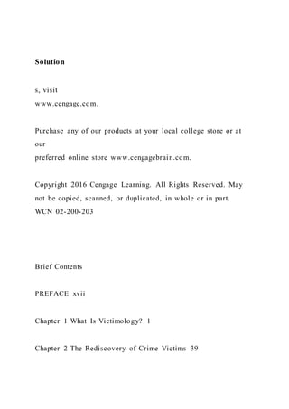 Copyright 2016 cengage learning. all rights reserved. may not | PDF