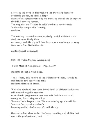 Copyright © 2016 COR160 Essential Academic W.docx