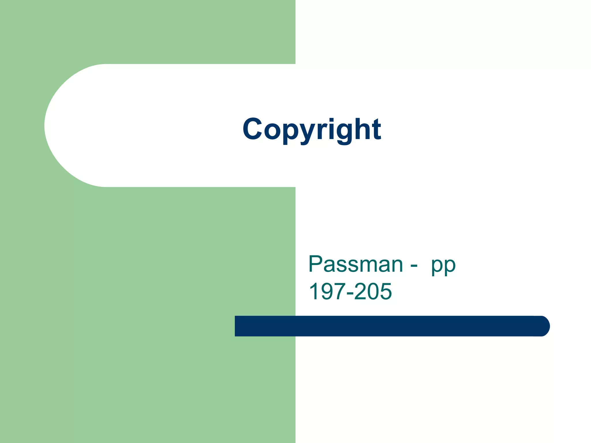 Copyright | PPT