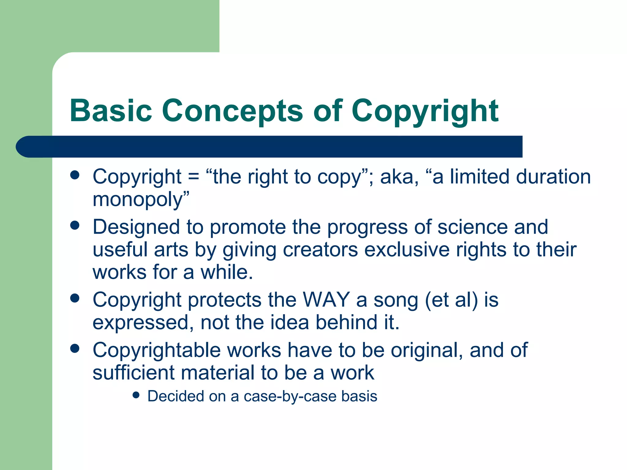 Copyright | PPT | Law