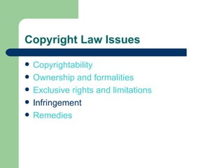 Copyright | PPT | Law