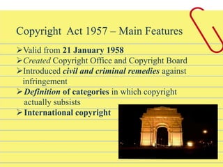 Copyright act | PPTX