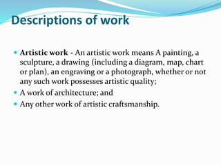 Copy right act | PPTX