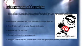 Copyright act 1957 | PPTX