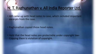 Copyright act 1957 | PPTX