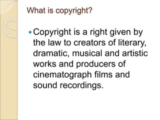 Copyright act.ppt