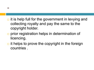 Copyright act 1957 | PPTX
