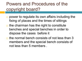 Copyright act 1957 | PPTX