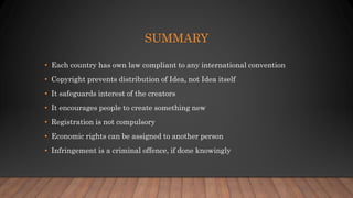 Copyright act & rti | PPT