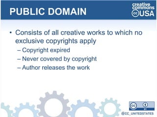 Copyright and Creative Commons 101 | PPT